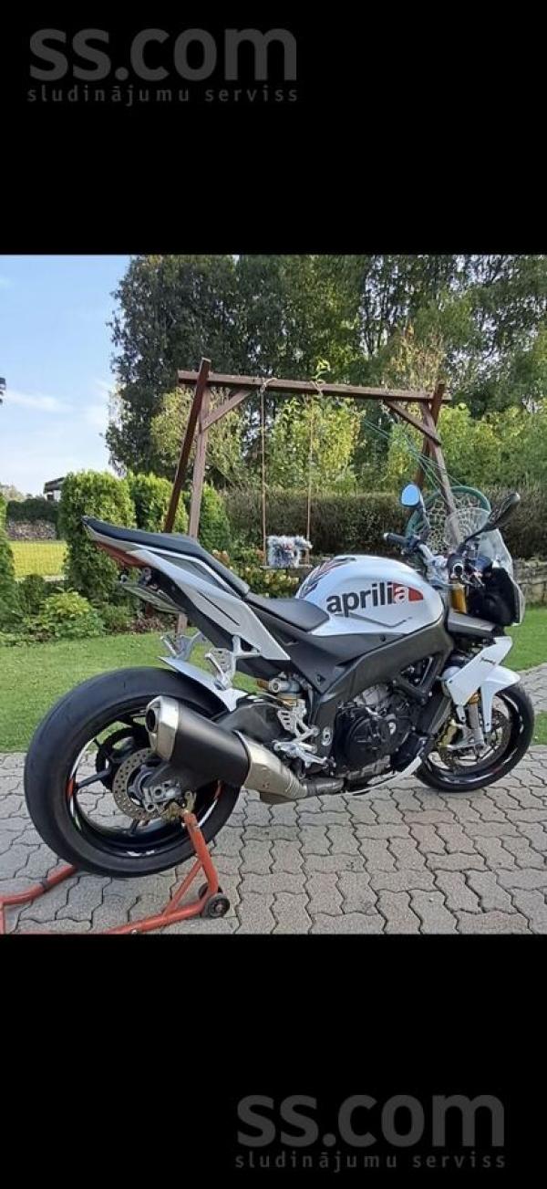 Aprilia Tuono 2012 Rīga, ar dzinēja tilpumu 0.13 L un nobraukumu 0 tūkst. km par 5999 €, foto 6 vietnē AUTOMOTO.COM.LV