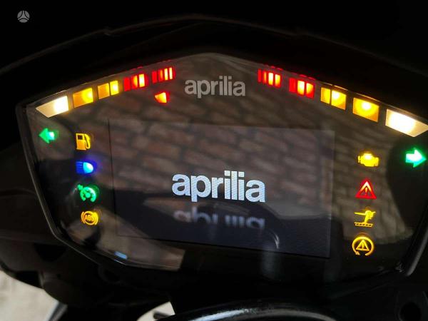 Aprilia Tuono 2017 in Jurmala, with an engine capacity of 1.10 L and mileage of 15 thousand km for 8950 €, photo 11 on AUTOMOTO.COM.LV