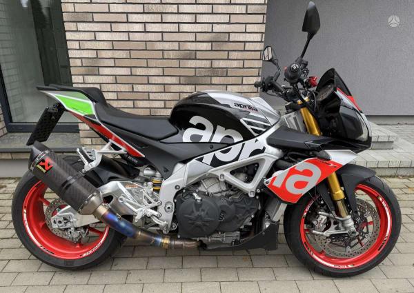 Aprilia Tuono 2018 in Vilnius, with an engine capacity of 1.08 L and mileage of 15 thousand km for 8000 €, photo 1 on AUTOMOTO.COM.LV