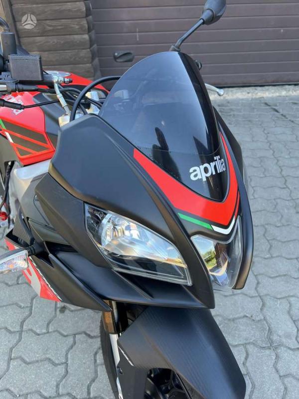 Aprilia Tuono 2019 in Prienai, with an engine capacity of 0.13 L and mileage of 25 thousand km for 1100 €, photo 9 on AUTOMOTO.COM.LV
