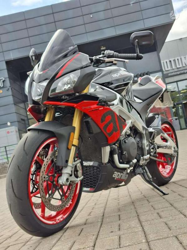Aprilia Tuono 2019 Viļņa, ar dzinēja tilpumu 1.10 L un nobraukumu 39 tūkst. km par 9100 €, foto 2 vietnē AUTOMOTO.COM.LV