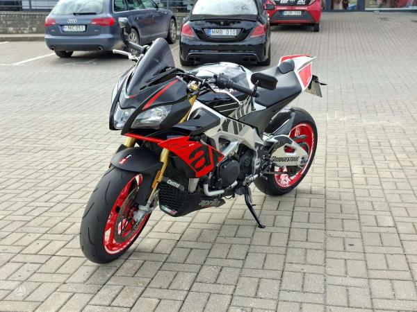 Aprilia Tuono 2019 Viļņa, ar dzinēja tilpumu 1.10 L un nobraukumu 39 tūkst. km par 9100 €, foto 3 vietnē AUTOMOTO.COM.LV