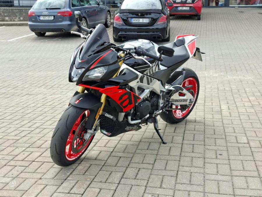 Aprilia Tuono 2019 Viļņa, ar dzinēja tilpumu 1.10 L un nobraukumu 39 tūkst. km par 9100 €, foto 4 vietnē AUTOMOTO.COM.LV