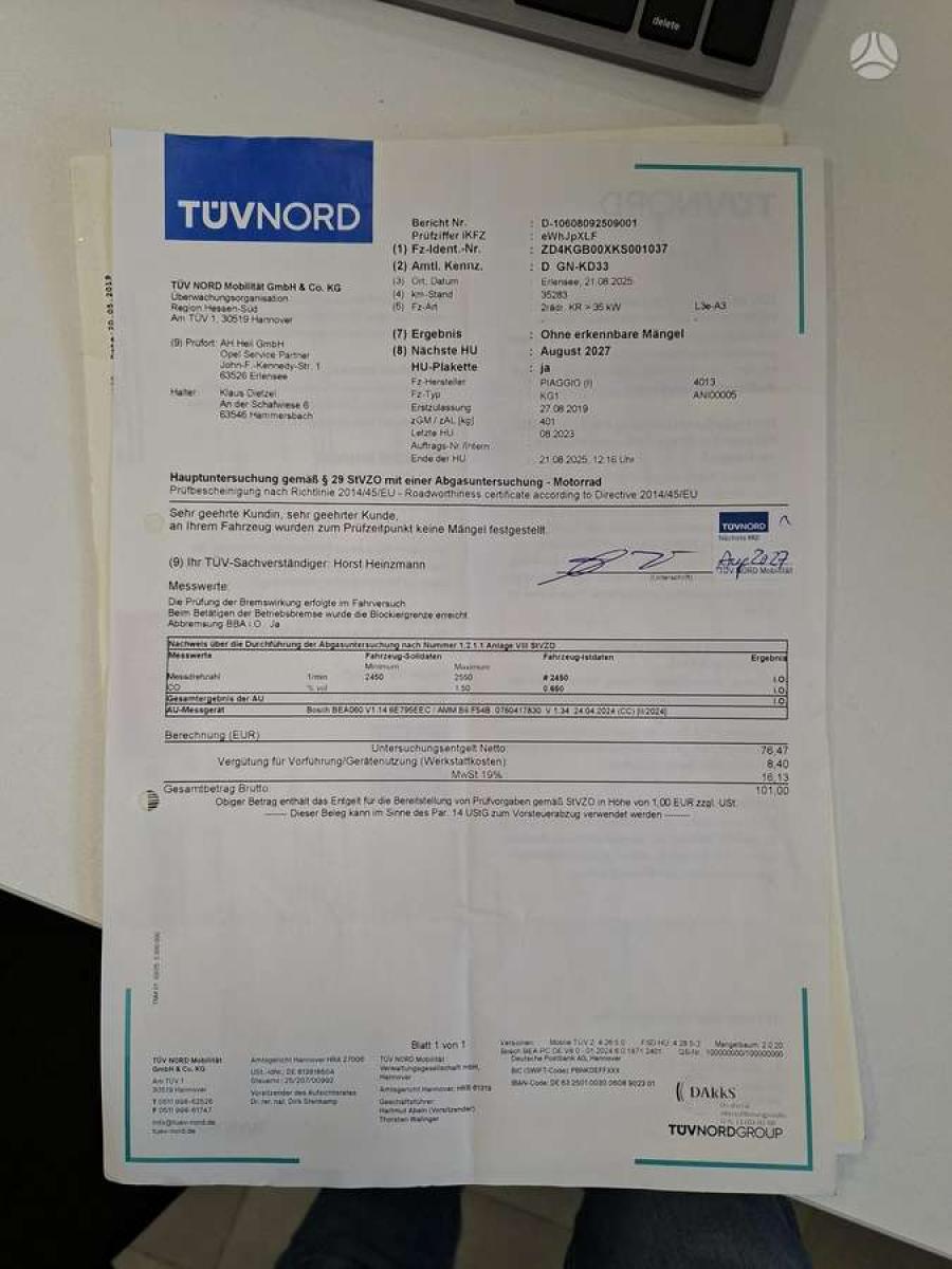 Aprilia Tuono 2019 Viļņa, ar dzinēja tilpumu 1.10 L un nobraukumu 39 tūkst. km par 9100 €, foto 19 vietnē AUTOMOTO.COM.LV