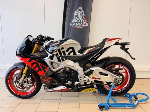Aprilia Tuono 2020 in Kaunas, with an engine capacity of 1.08 L and mileage of 11 thousand km for 7350 €, photo 4 on AUTOMOTO.COM.LV