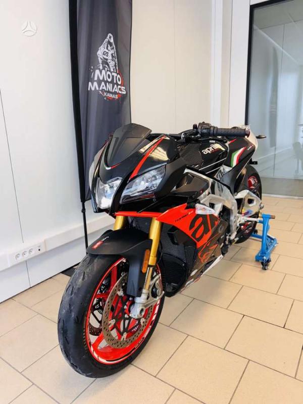 Aprilia Tuono 2020 in Kaunas, with an engine capacity of 1.08 L and mileage of 11 thousand km for 7350 €, photo 6 on AUTOMOTO.COM.LV