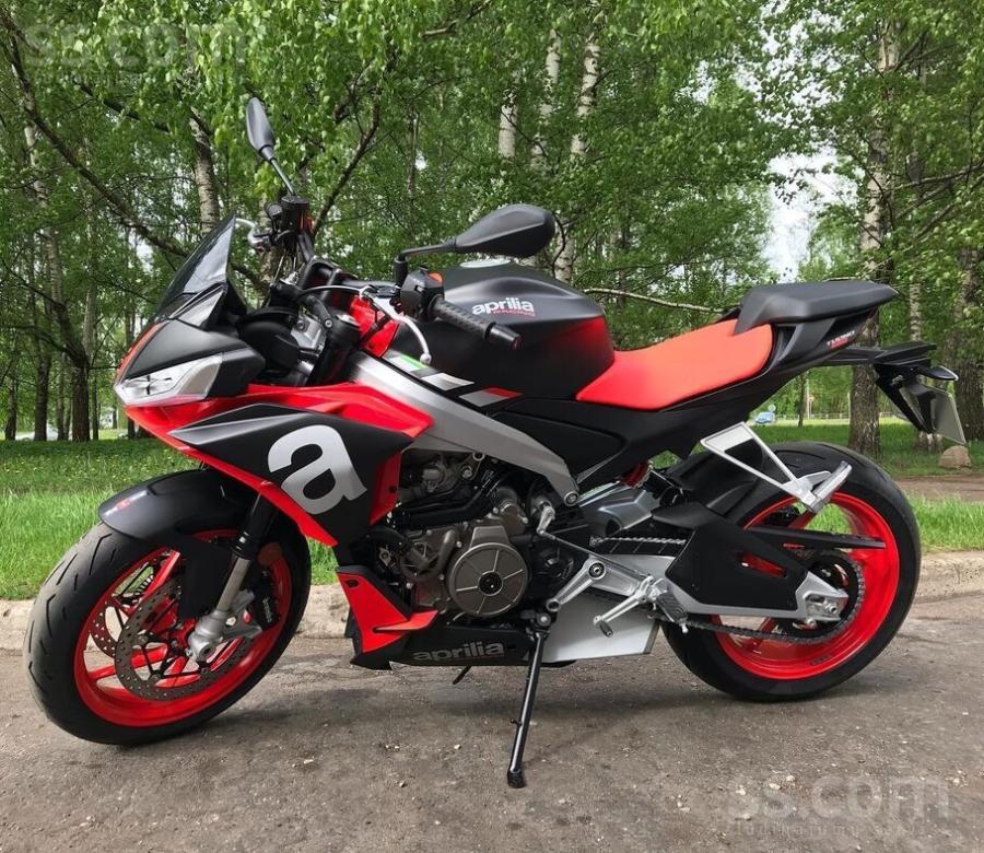 Aprilia Tuono 2021 in Rezekne, with an engine capacity of 0.66 L and mileage of 0 thousand km for 7600 €, photo 3 on AUTOMOTO.COM.LV