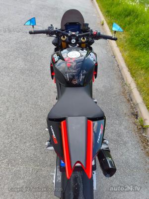 Aprilia Tuono 2023 in Haapsalu, with an engine capacity of 1.08 L and mileage of 3 thousand km for 13300 €, photo 6 on AUTOMOTO.COM.LV