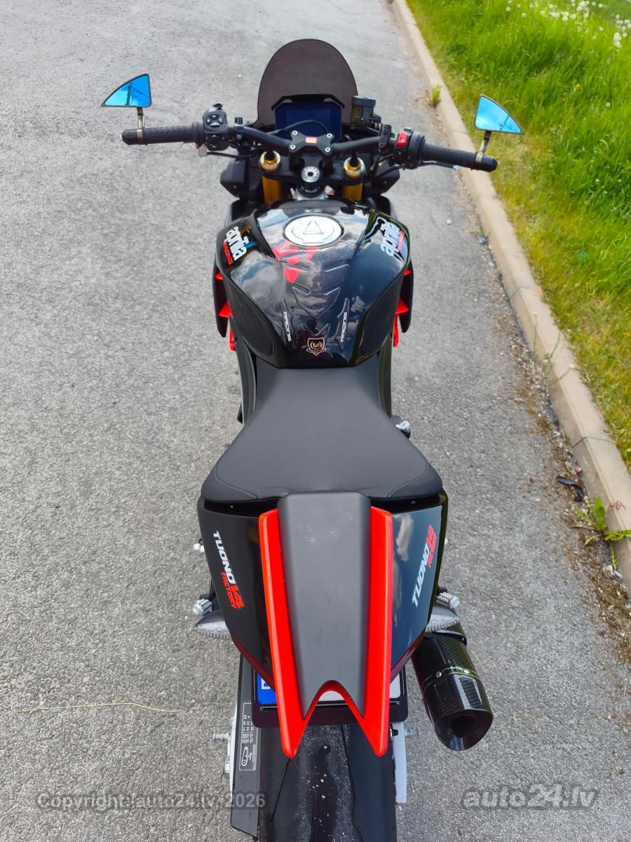 Aprilia Tuono 2023 in Haapsalu, with an engine capacity of 1.08 L and mileage of 3 thousand km for 13300 €, photo 6 on AUTOMOTO.COM.LV