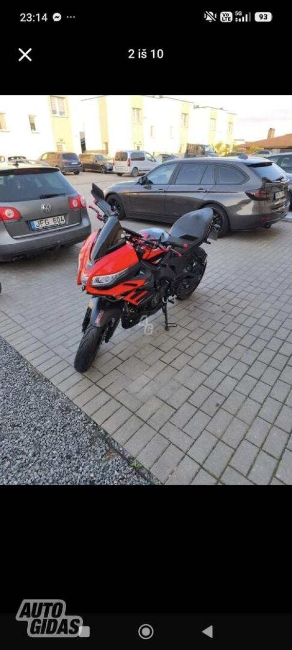 Aprilia Tuono 2023 Kauņa, ar dzinēja tilpumu 0.13 L un nobraukumu 7 tūkst. km par 2500 €, foto 2 vietnē AUTOMOTO.COM.LV