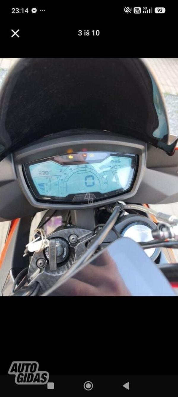 Aprilia Tuono 2023 Kauņa, ar dzinēja tilpumu 0.13 L un nobraukumu 7 tūkst. km par 2500 €, foto 3 vietnē AUTOMOTO.COM.LV