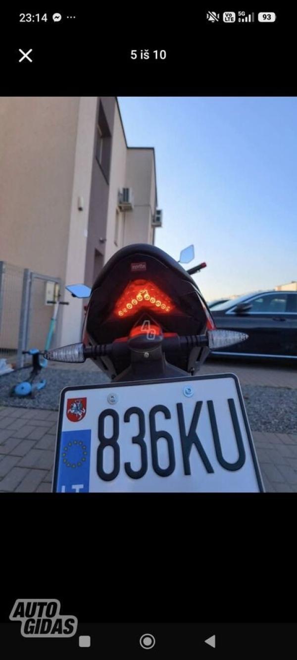 Aprilia Tuono 2023 Kauņa, ar dzinēja tilpumu 0.13 L un nobraukumu 7 tūkst. km par 2500 €, foto 5 vietnē AUTOMOTO.COM.LV