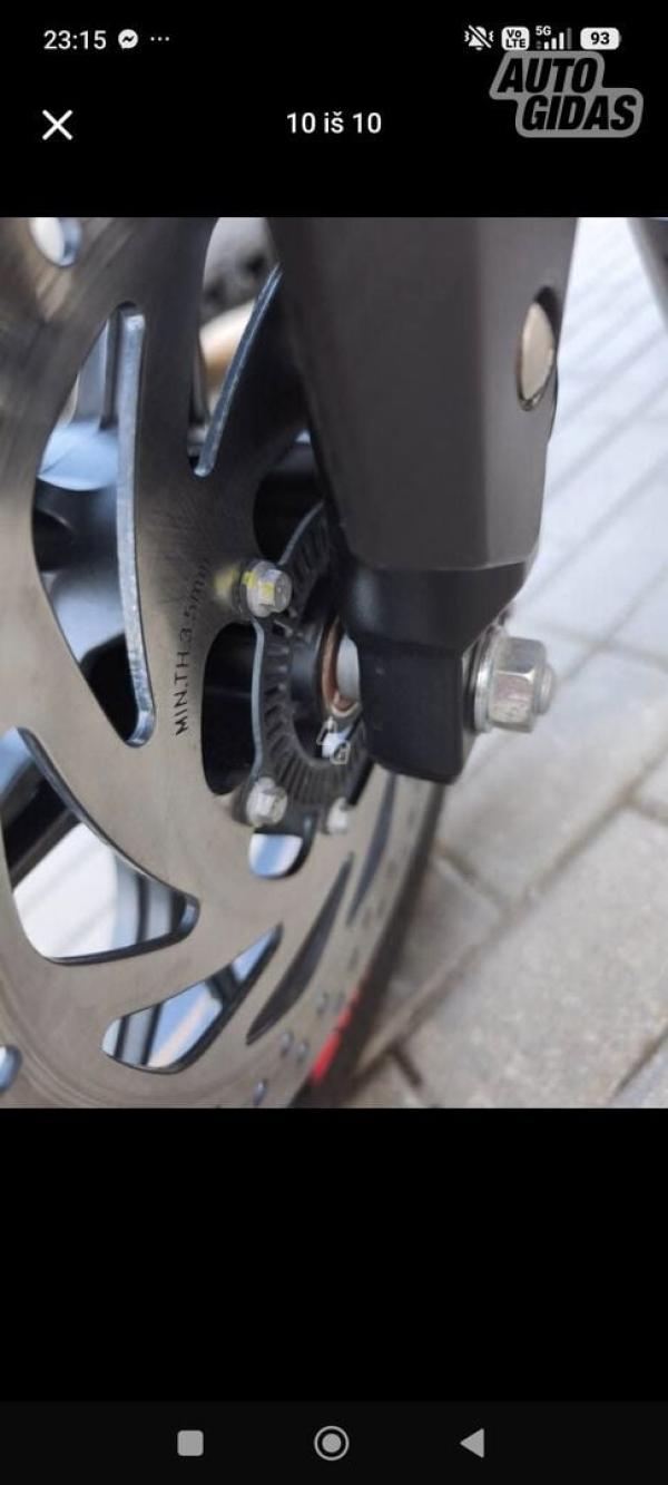 Aprilia Tuono 2023 Kauņa, ar dzinēja tilpumu 0.13 L un nobraukumu 7 tūkst. km par 2500 €, foto 10 vietnē AUTOMOTO.COM.LV