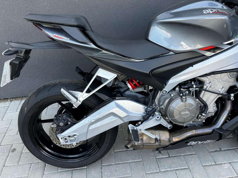 Aprilia Tuono 2023 in Kaunas, with an engine capacity of 0.66 L and mileage of 11 thousand km for 3100 €, photo 11 on AUTOMOTO.COM.LV
