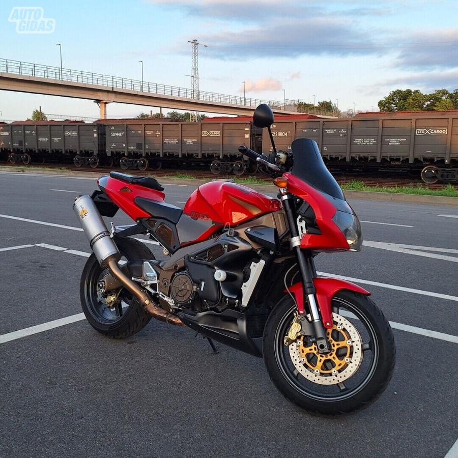 Sarkans Aprilia Tuono 2003 Kauņa, ar dzinēja tilpumu 1.00 L un nobraukumu 57 tūkst. km par 2550 €, foto 7 vietnē AUTOMOTO.COM.LV