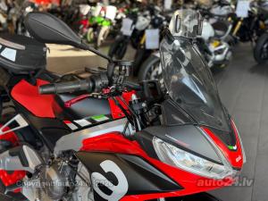 Red Aprilia Tuono 2022 in Tallinn, with an engine capacity of 0.66 L and mileage of 56 thousand km for 4990 €, photo 9 on AUTOMOTO.COM.LV