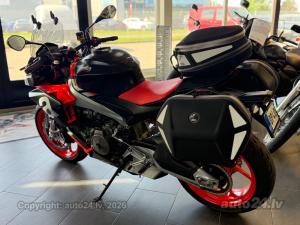 Red Aprilia Tuono 2022 in Tallinn, with an engine capacity of 0.66 L and mileage of 56 thousand km for 4990 €, photo 15 on AUTOMOTO.COM.LV