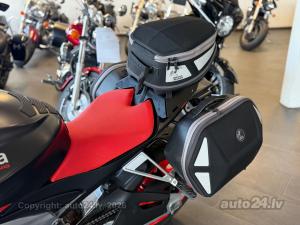 Red Aprilia Tuono 2022 in Tallinn, with an engine capacity of 0.66 L and mileage of 56 thousand km for 4990 €, photo 18 on AUTOMOTO.COM.LV