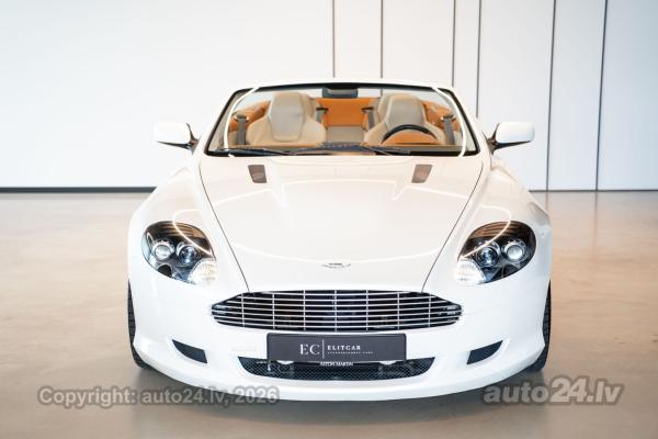 White Aston Martin DB9 2006 in Tallinn, with an engine capacity of 5.90 L and mileage of 114 thousand km for 54900 €, photo 4 on AUTOMOTO.COM.LV