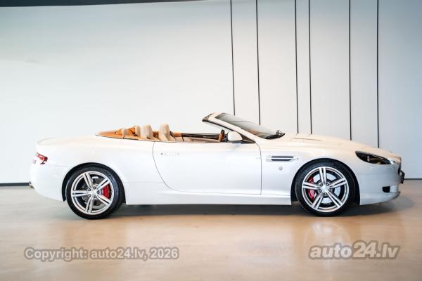 White Aston Martin DB9 2006 in Tallinn, with an engine capacity of 5.90 L and mileage of 114 thousand km for 54900 €, photo 7 on AUTOMOTO.COM.LV
