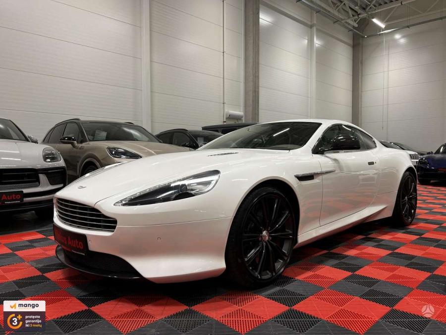 Balts Aston Martin DB9 2015 Viļņa, ar dzinēja tilpumu 5.94 L un nobraukumu 59 tūkst. km par 79999 €, foto 1 vietnē AUTOMOTO.COM.LV