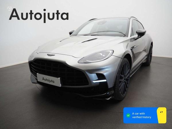 Pelēks Aston Martin DBX 2024 Viļņa, ar dzinēja tilpumu 3.98 L un nobraukumu 9 tūkst. km par 190000 €, foto 1 vietnē AUTOMOTO.COM.LV