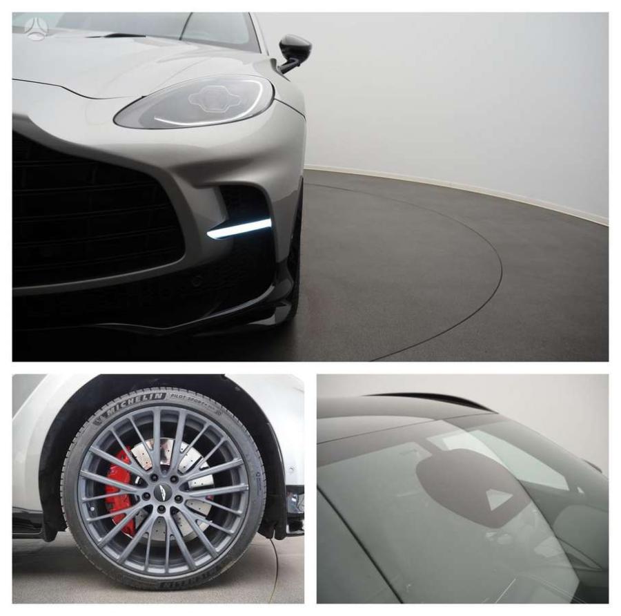 Pelēks Aston Martin DBX 2024 Viļņa, ar dzinēja tilpumu 3.98 L un nobraukumu 9 tūkst. km par 190000 €, foto 8 vietnē AUTOMOTO.COM.LV