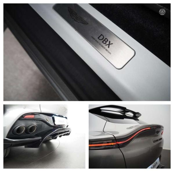 Pelēks Aston Martin DBX 2024 Viļņa, ar dzinēja tilpumu 3.98 L un nobraukumu 9 tūkst. km par 190000 €, foto 9 vietnē AUTOMOTO.COM.LV