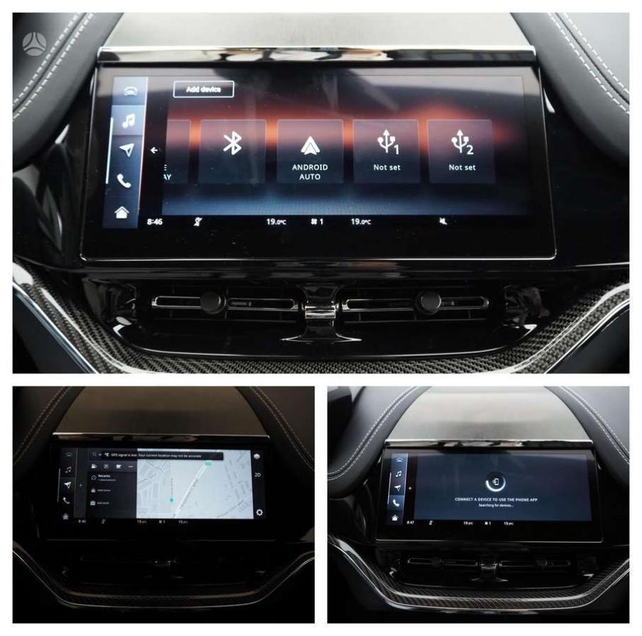 Pelēks Aston Martin DBX 2024 Viļņa, ar dzinēja tilpumu 3.98 L un nobraukumu 9 tūkst. km par 190000 €, foto 29 vietnē AUTOMOTO.COM.LV