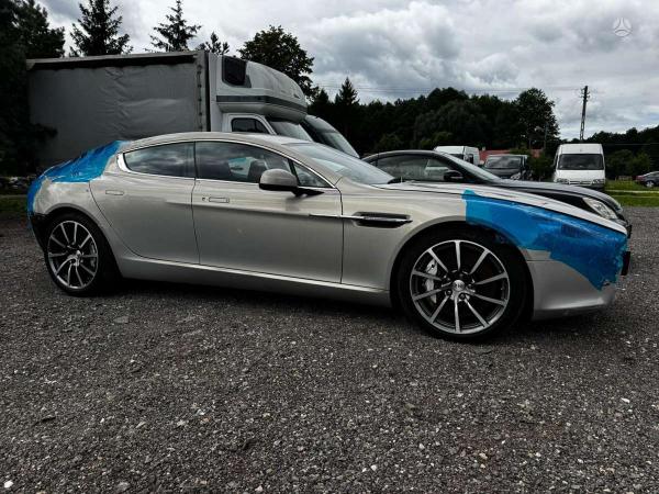 Grey Aston Martin Lagonda 2014 in Vilnius, with an engine capacity of 6.00 L and mileage of 104 thousand km for 35000 €, photo 4 on AUTOMOTO.COM.LV