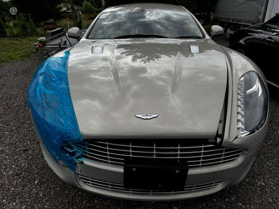 Grey Aston Martin Lagonda 2014 in Vilnius, with an engine capacity of 6.00 L and mileage of 104 thousand km for 35000 €, photo 15 on AUTOMOTO.COM.LV