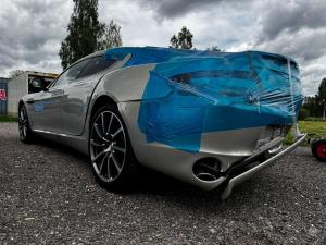 Grey Aston Martin Lagonda 2014 in Vilnius, with an engine capacity of 6.00 L and mileage of 104 thousand km for 35000 €, photo 18 on AUTOMOTO.COM.LV