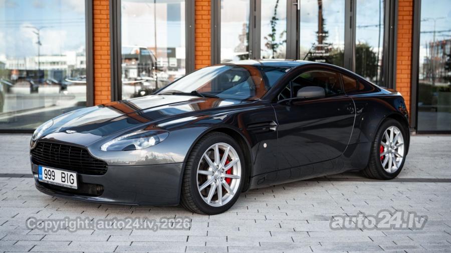 Pelēks Aston Martin v8-vantage 2006 Tallina, ar dzinēja tilpumu 4.30 L un nobraukumu 80 tūkst. km par 47900 €, foto 1 vietnē AUTOMOTO.COM.LV