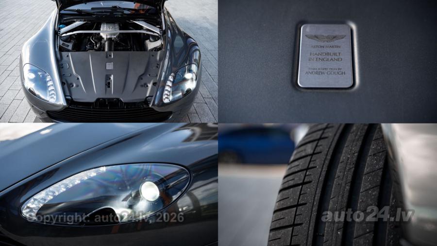 Pelēks Aston Martin v8-vantage 2006 Tallina, ar dzinēja tilpumu 4.30 L un nobraukumu 80 tūkst. km par 47900 €, foto 20 vietnē AUTOMOTO.COM.LV