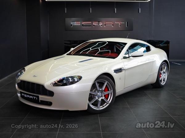 White Aston Martin v8-vantage 2007 in Tallinn, with an engine capacity of 4.30 L and mileage of 33 thousand km for 46500 €, photo 1 on AUTOMOTO.COM.LV