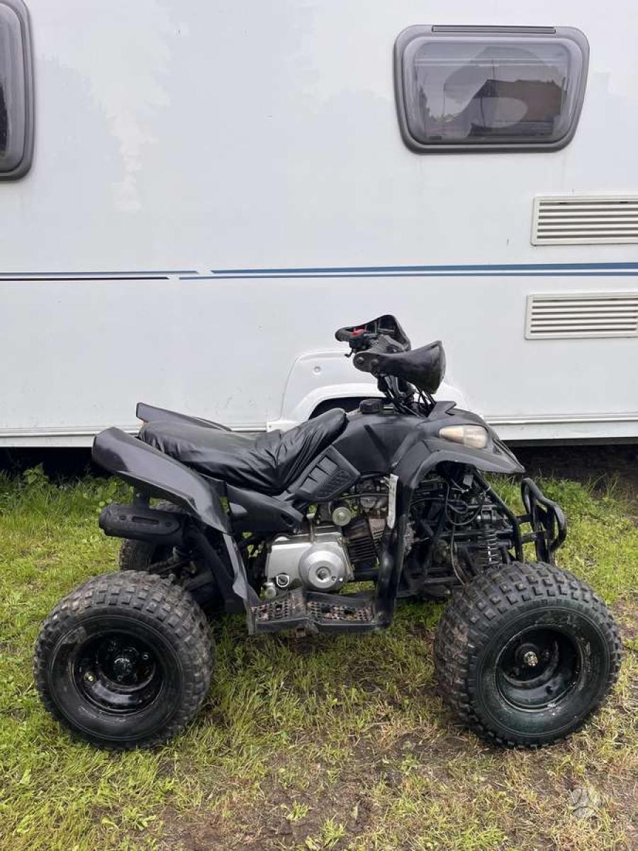 Melns ATV 125cc 2018 Šilutė, ar dzinēja tilpumu 0.11 L un nobraukumu 9 tūkst. km par 350 €, foto 3 vietnē AUTOMOTO.COM.LV