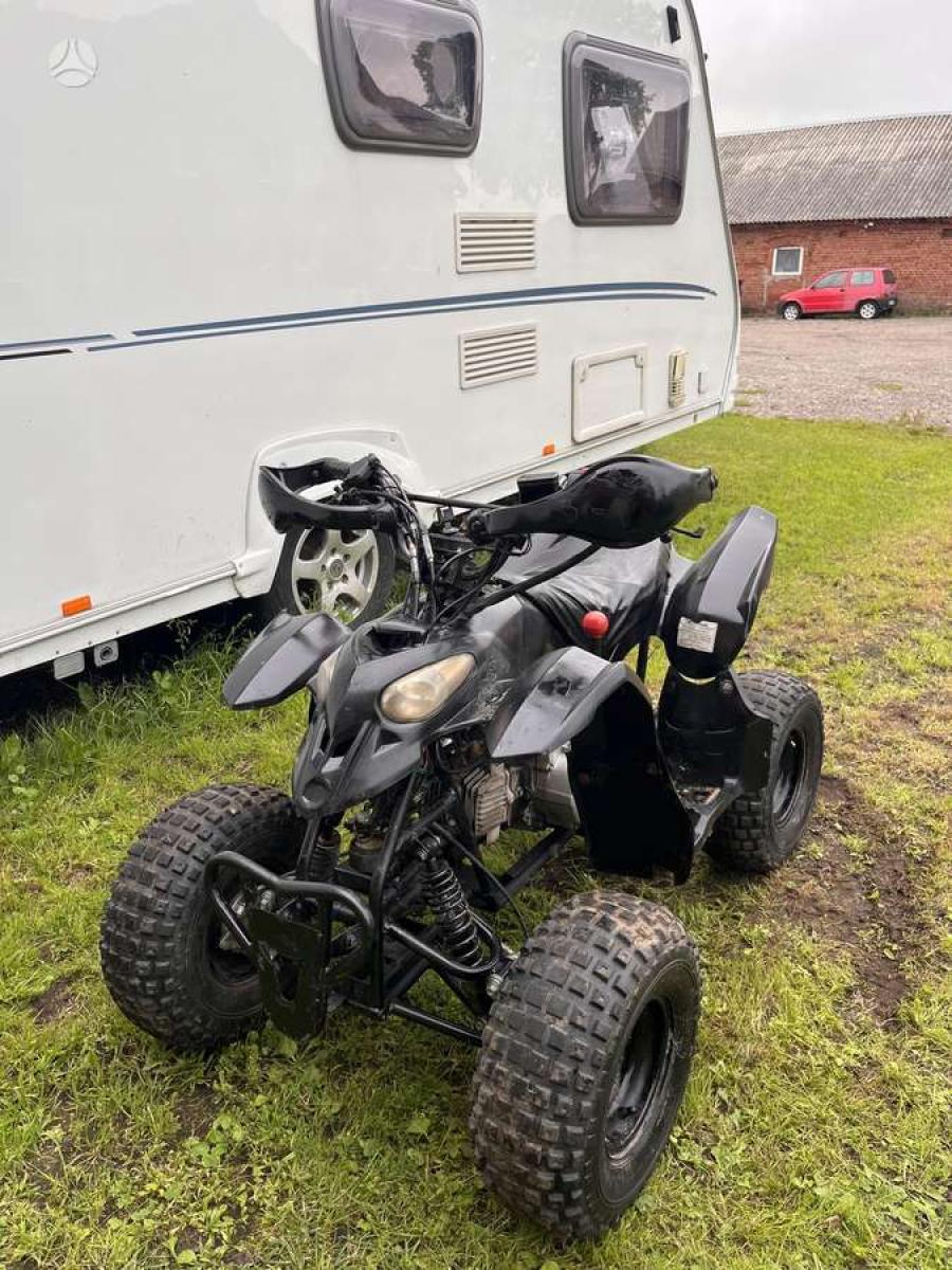 Melns ATV 125cc 2018 Šilutė, ar dzinēja tilpumu 0.11 L un nobraukumu 9 tūkst. km par 350 €, foto 4 vietnē AUTOMOTO.COM.LV