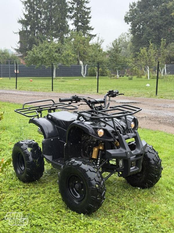 Melns ATV 125cc 2025 Šilutė, ar dzinēja tilpumu 0.13 L un nobraukumu 0 tūkst. km par 450 €, foto 1 vietnē AUTOMOTO.COM.LV