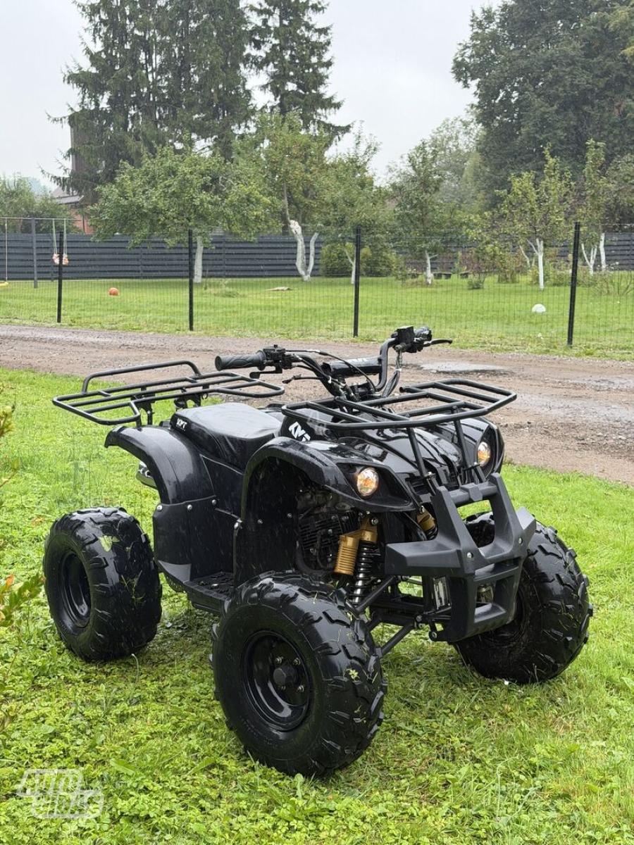 Melns ATV 125cc 2025 Šilutė, ar dzinēja tilpumu 0.13 L un nobraukumu 0 tūkst. km par 450 €, foto 1 vietnē AUTOMOTO.COM.LV
