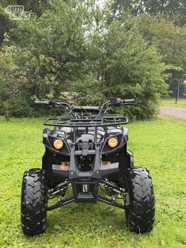 Melns ATV 125cc 2025 Šilutė, ar dzinēja tilpumu 0.13 L un nobraukumu 0 tūkst. km par 450 €, foto 4 vietnē AUTOMOTO.COM.LV