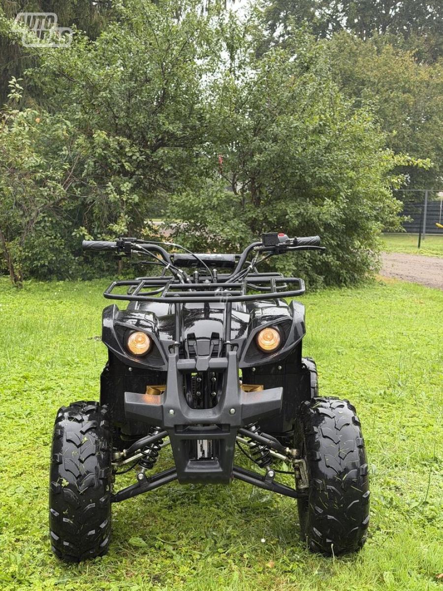 Melns ATV 125cc 2025 Šilutė, ar dzinēja tilpumu 0.13 L un nobraukumu 0 tūkst. km par 450 €, foto 4 vietnē AUTOMOTO.COM.LV
