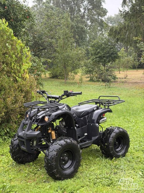 Melns ATV 125cc 2025 Šilutė, ar dzinēja tilpumu 0.13 L un nobraukumu 0 tūkst. km par 450 €, foto 6 vietnē AUTOMOTO.COM.LV