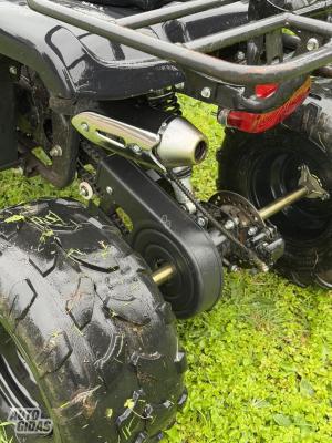 Melns ATV 125cc 2025 Šilutė, ar dzinēja tilpumu 0.13 L un nobraukumu 0 tūkst. km par 450 €, foto 7 vietnē AUTOMOTO.COM.LV