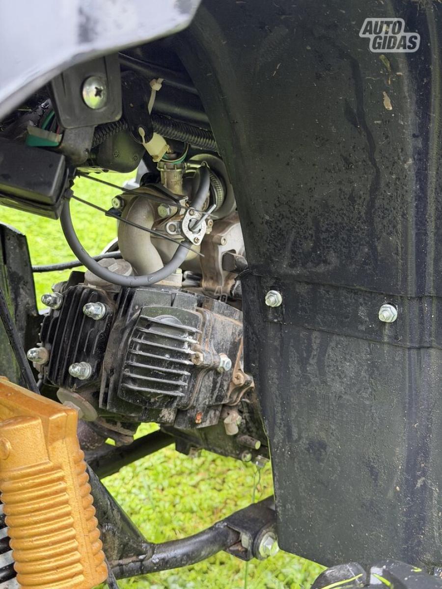 Melns ATV 125cc 2025 Šilutė, ar dzinēja tilpumu 0.13 L un nobraukumu 0 tūkst. km par 450 €, foto 10 vietnē AUTOMOTO.COM.LV