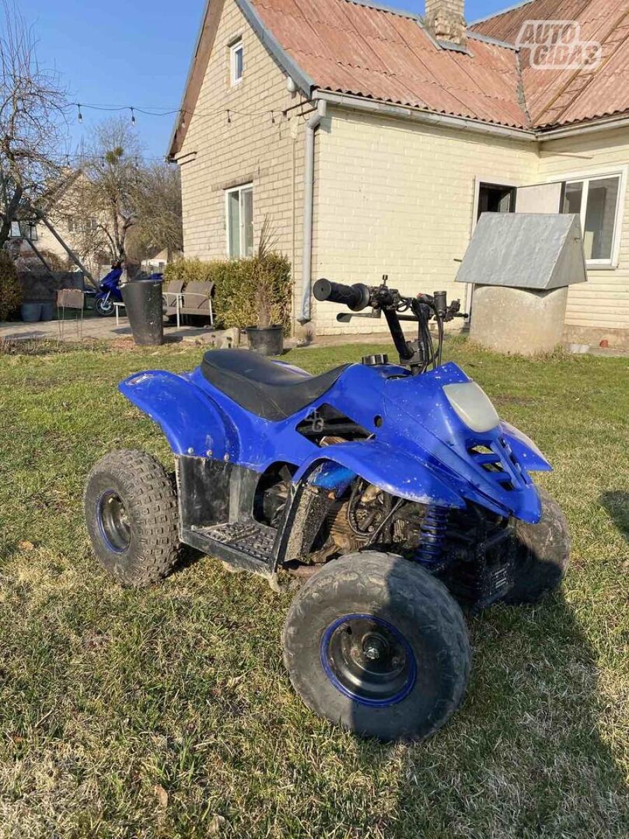 Blue ATV 125cc 2020 in Vilnius, with an engine capacity of 0.13 L and mileage of 500 thousand km for 370 €, photo 1 on AUTOMOTO.COM.LV