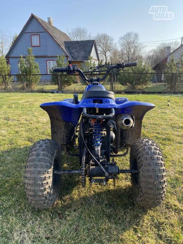 Blue ATV 125cc 2020 in Vilnius, with an engine capacity of 0.13 L and mileage of 500 thousand km for 370 €, photo 4 on AUTOMOTO.COM.LV
