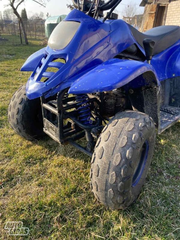 Blue ATV 125cc 2020 in Vilnius, with an engine capacity of 0.13 L and mileage of 500 thousand km for 370 €, photo 6 on AUTOMOTO.COM.LV