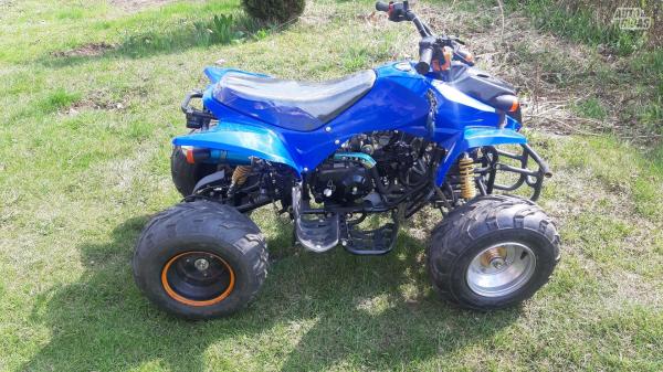 Zils ATV 125cc 2025 Viļņa, ar dzinēja tilpumu 0.13 L un nobraukumu 0 tūkst. km par 610 €, foto 3 vietnē AUTOMOTO.COM.LV