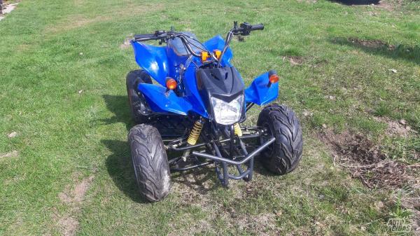 Zils ATV 125cc 2025 Viļņa, ar dzinēja tilpumu 0.13 L un nobraukumu 0 tūkst. km par 610 €, foto 5 vietnē AUTOMOTO.COM.LV
