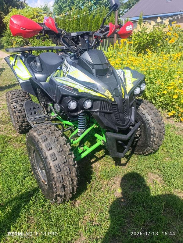Зеленый АТВ 125cc 2021 в Ионава, объемом двигателя 0.00 л и пробегом 0 тыс. км за 850 €, фото 1 на AUTOMOTO.COM.LV